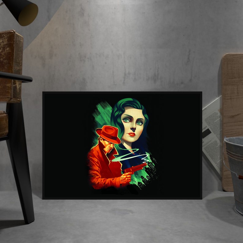 Bioshock Game Poster, Video Game Wall Art, Wall Decor, Rolled Canvas ...