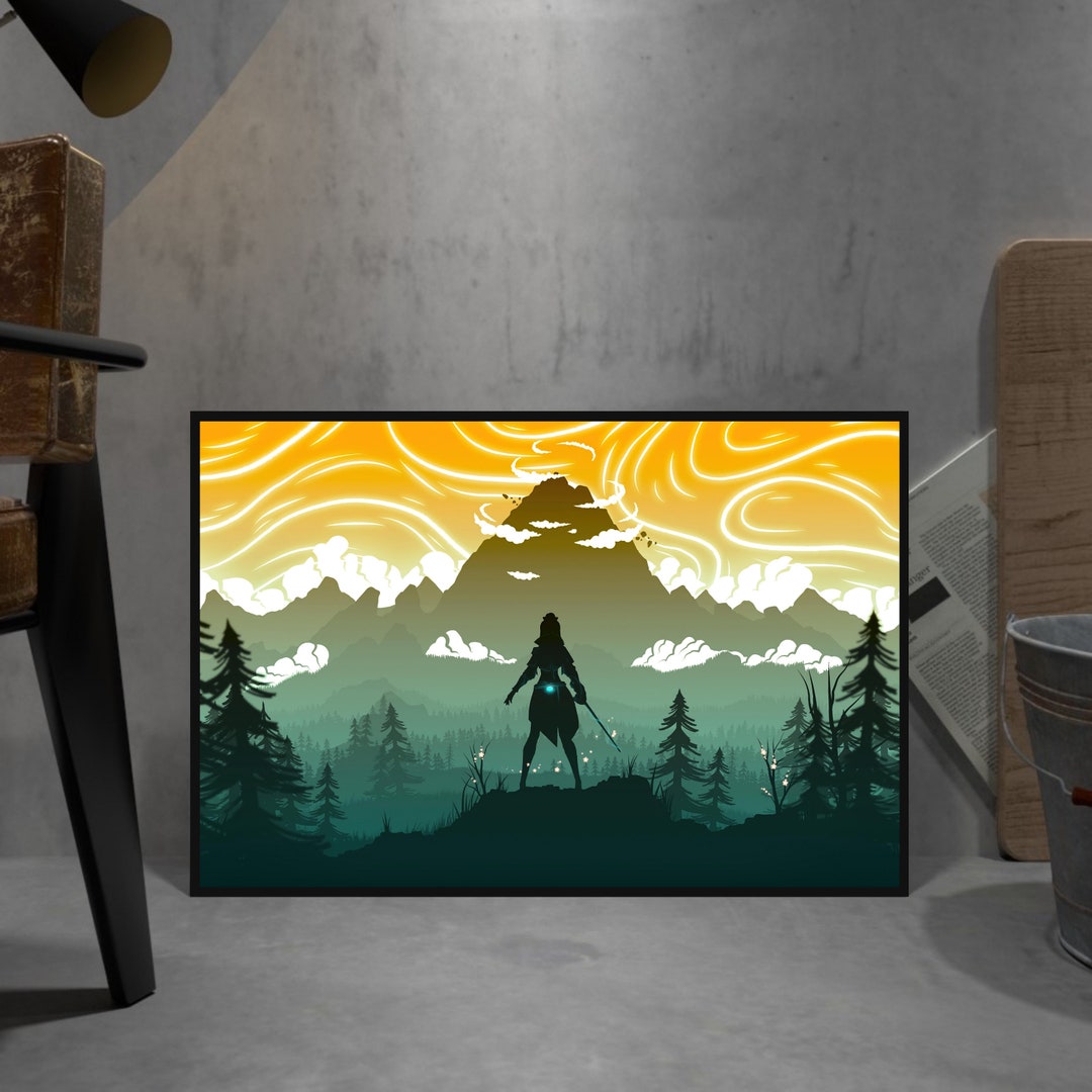 Genshin Impact Poster, Albedo Wall Art, Anime Wall Decor, Rolled Canvas ...