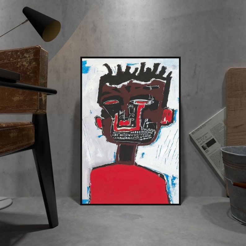 Jean Michel Basquiat Graffiti Poster Notary Street Wall Art - Etsy
