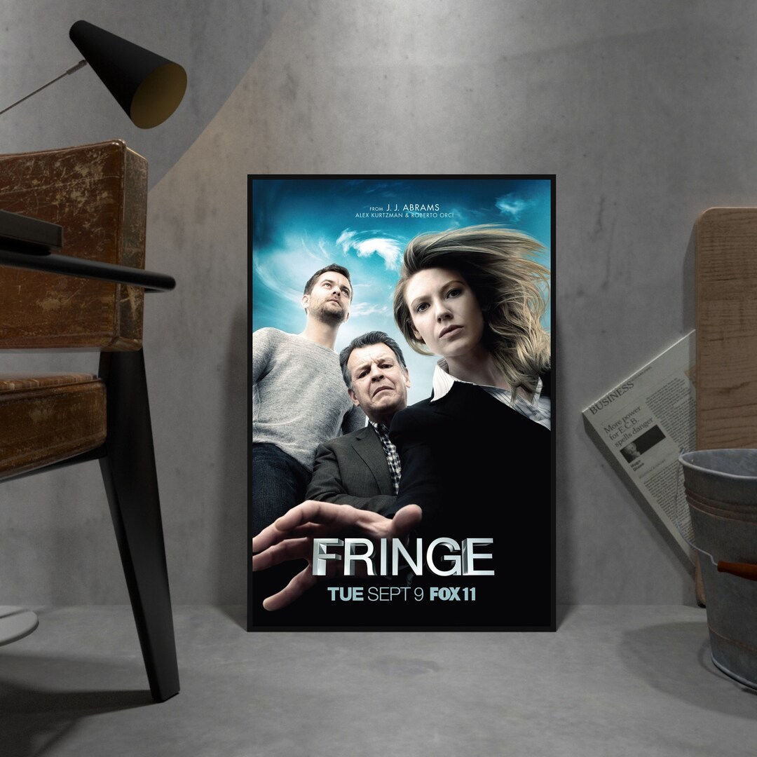 Fringe Poster, Anna Torv Wall Art, Wall Decor, Rolled Canvas Print, TV ...