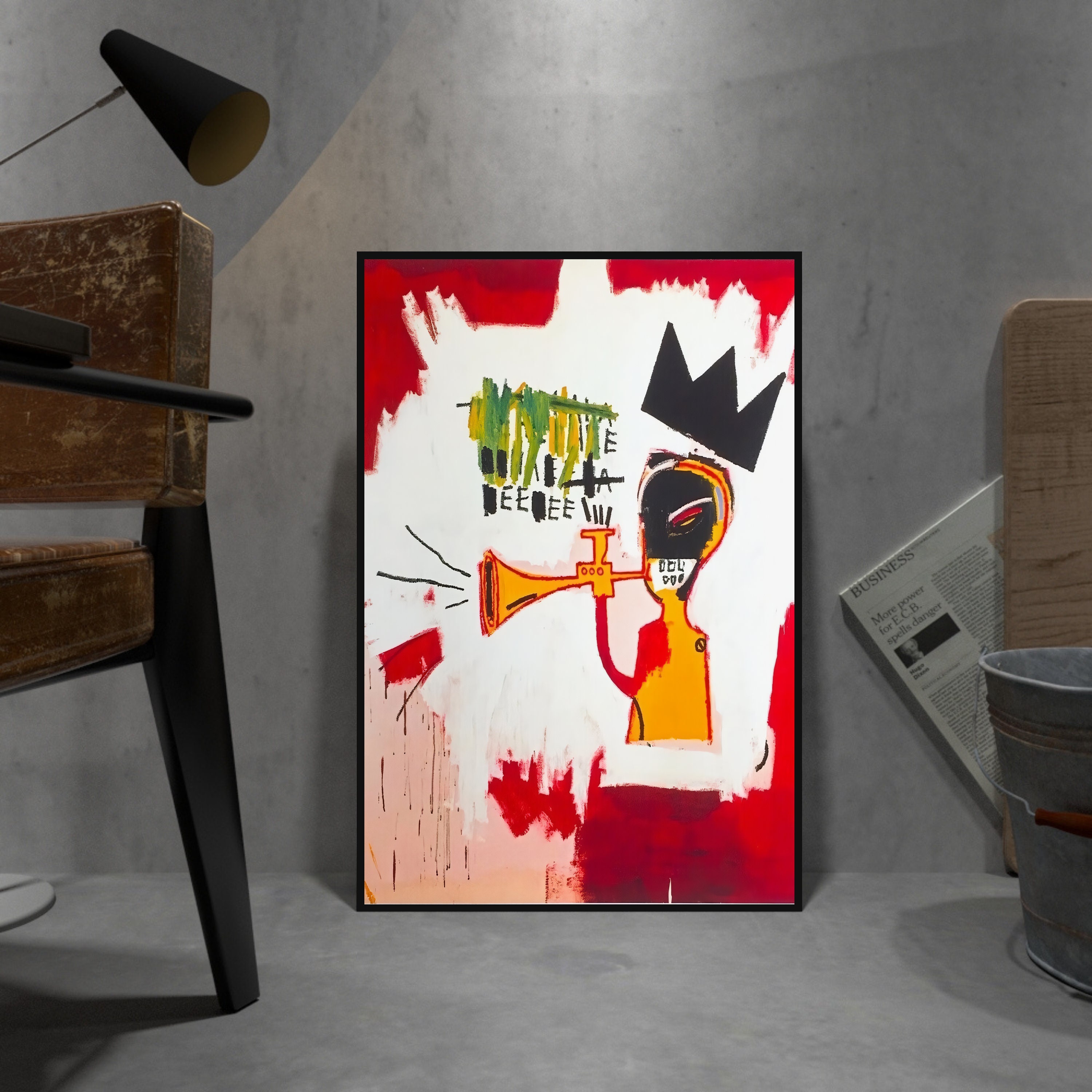 Jean Michel Basquiat Graffiti Poster Notary Street Wall Art - Etsy