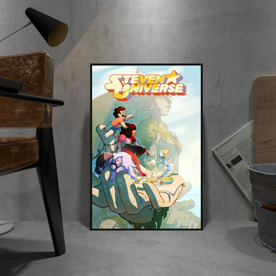 Steven Universe Poster, Anime Wall Art, Wall Decor, Rolled Canvas Print ...