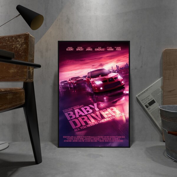 Baby Driver Poster - Etsy