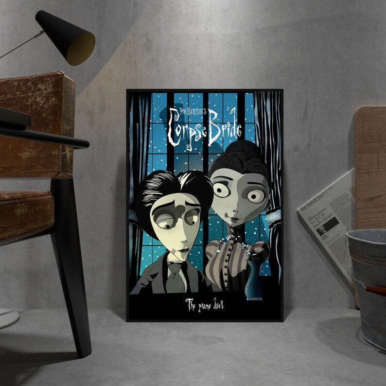 Corpse Bride Poster, Victor Van Dort Wall Art, Wall Decor, Rolled ...
