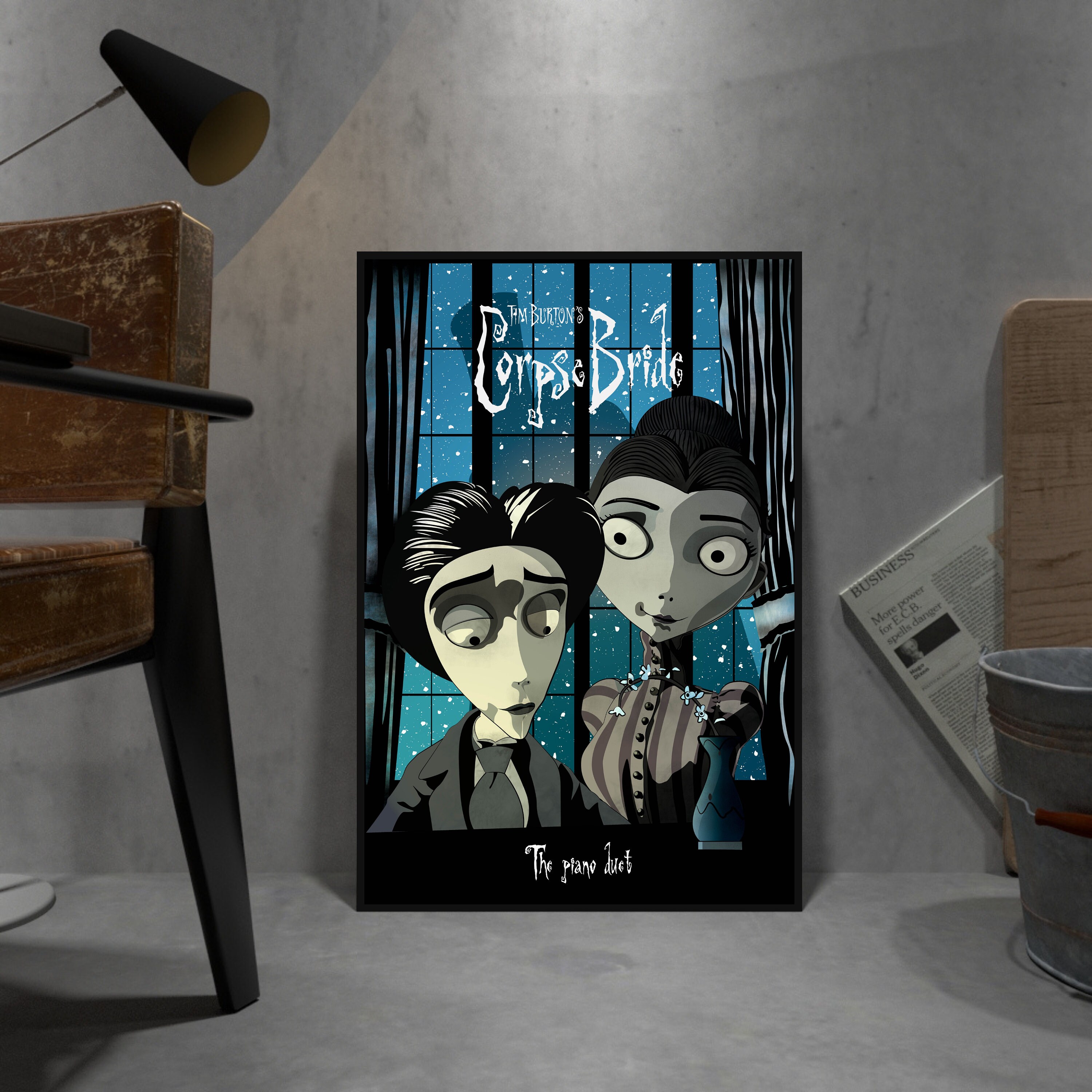 Corpse Bride Poster, Victor Van Dort Wall Art, Wall Decor, Rolled ...