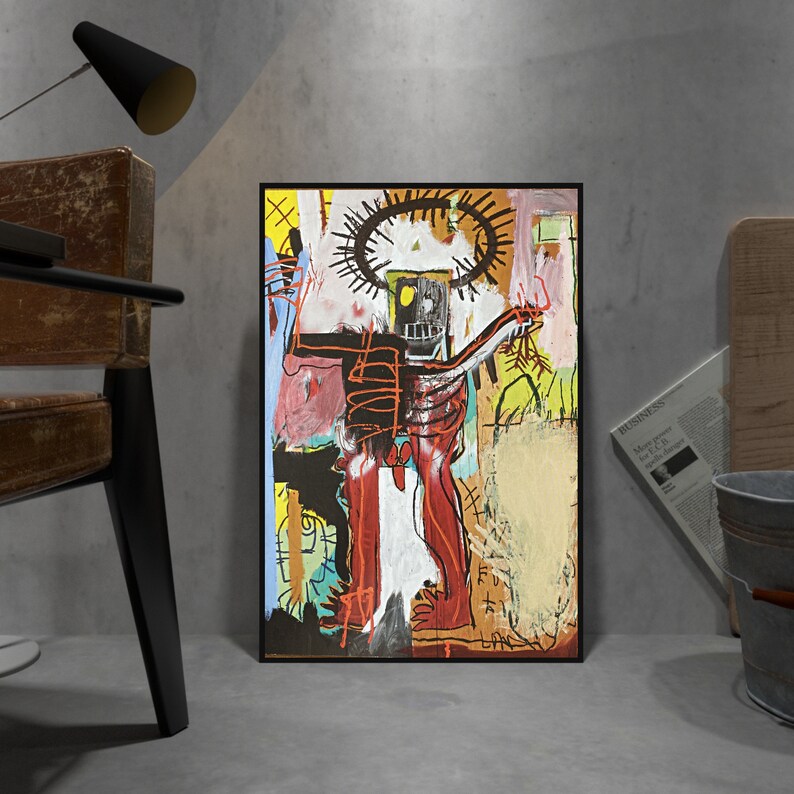 Jean Michel Basquiat Graffiti Poster Notary Street Wall Art - Etsy