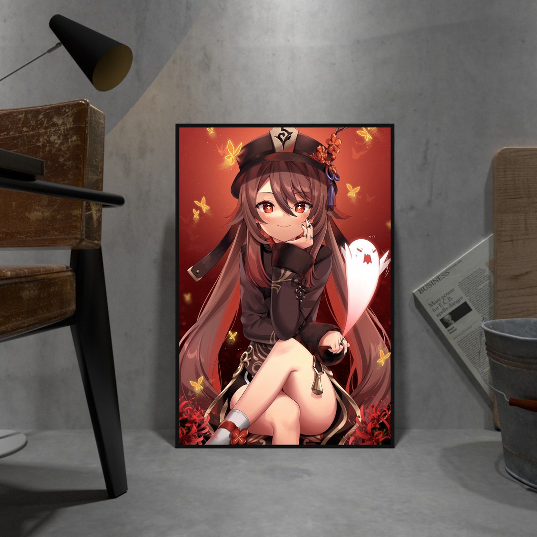 Genshin Impact Poster, Albedo Wall Art, Anime Wall Decor, Rolled Canvas ...