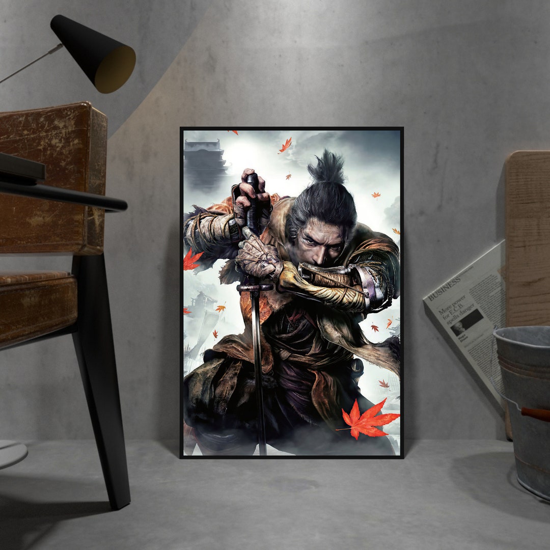 Sekiro: Shadows Die Twice Poster, Sekiro Wall Art, Wall Decor, Rolled ...