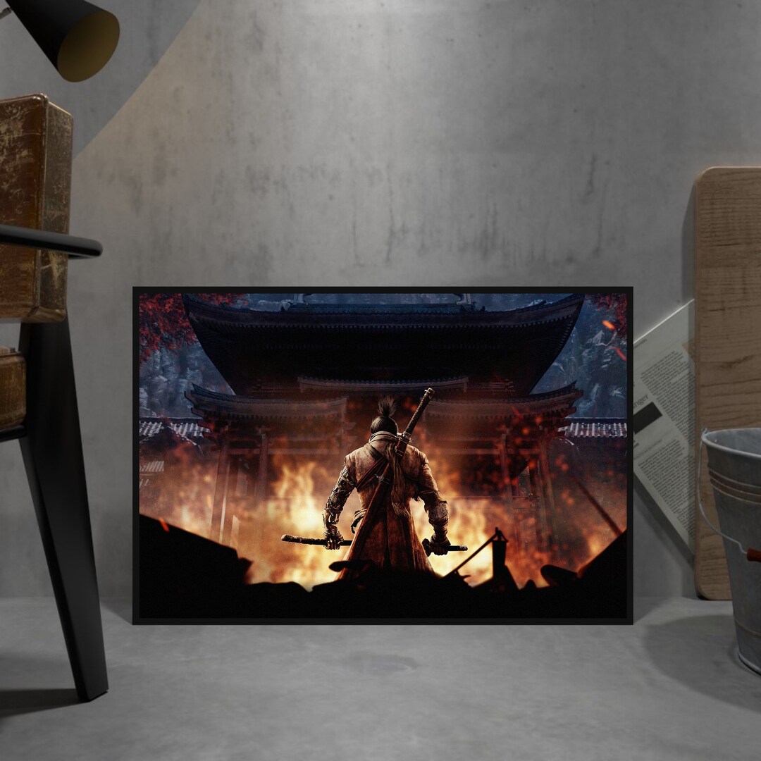 Sekiro: Shadows Die Twice Poster, Sekiro Wall Art, Wall Decor, Rolled ...