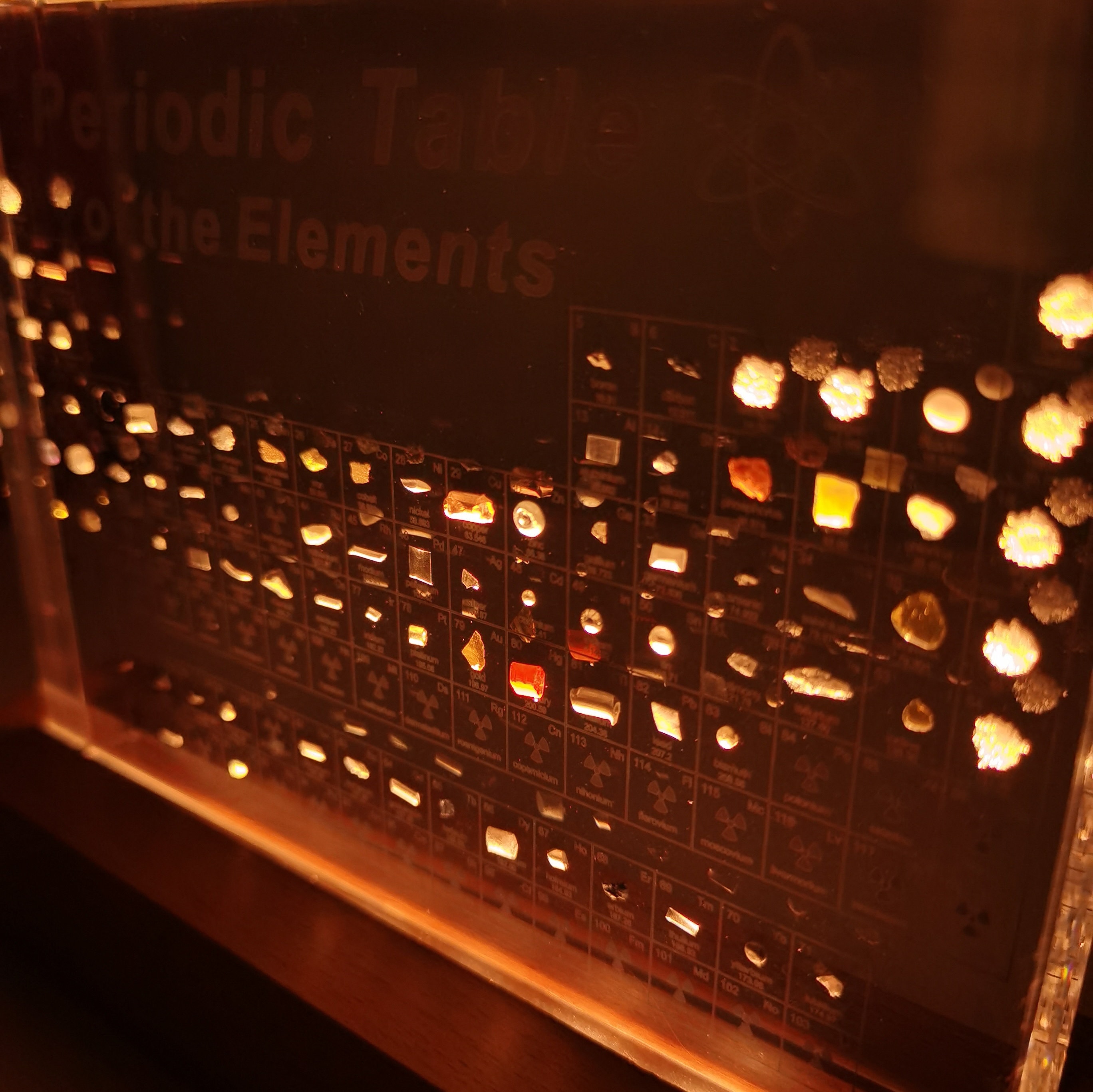 Personalized Periodic Table With Real Elements Science Kit - Etsy Australia