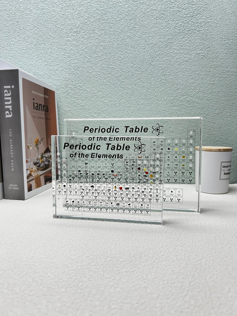 Personalized Periodic Table With Real Elements Science Kit - Etsy Australia