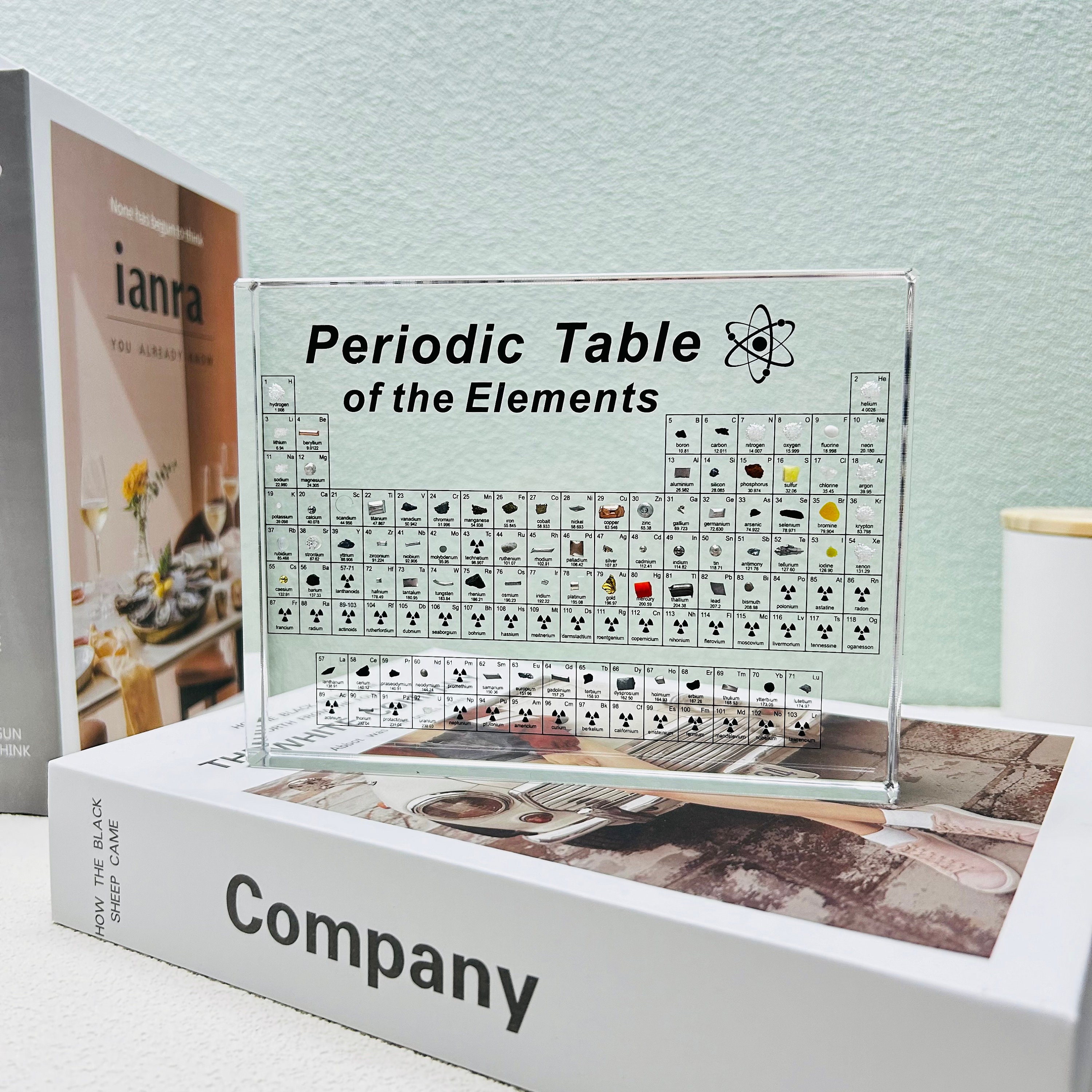Personalized Periodic Table With Real Elements Science Kit - Etsy Australia