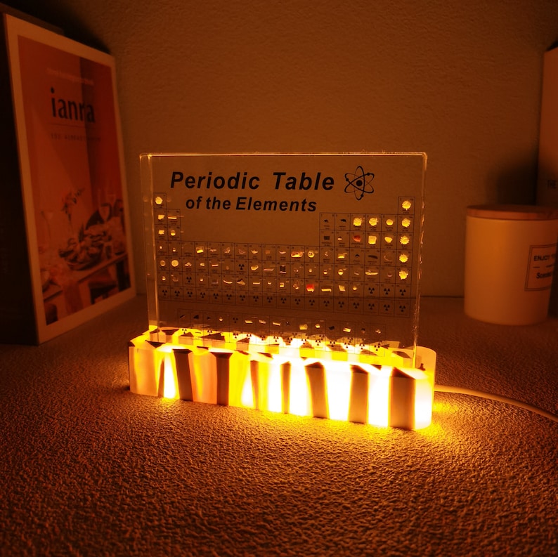 Personalized Periodic Table With Real Elements Science Kit - Etsy Australia