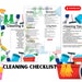 Deep Cleaning Checklist , Cleaning Schedule , Cleaning Checklist ...