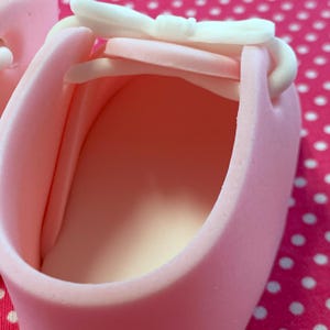 Edible Booties Shoes Fondant Decorations Baby Shower Christening Cake ...