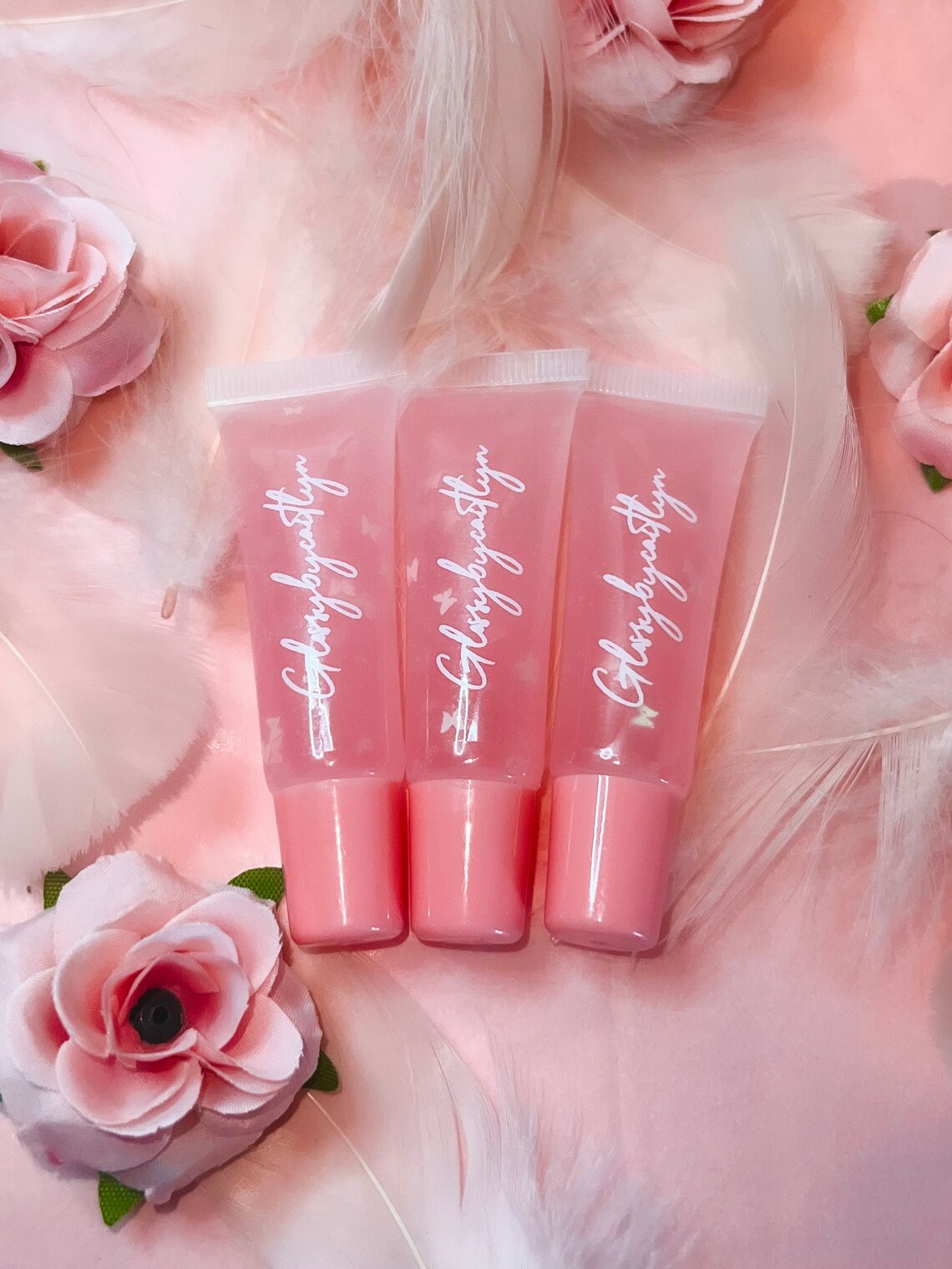 Flutter, Strawberry Butterfly Lip Gloss - Etsy