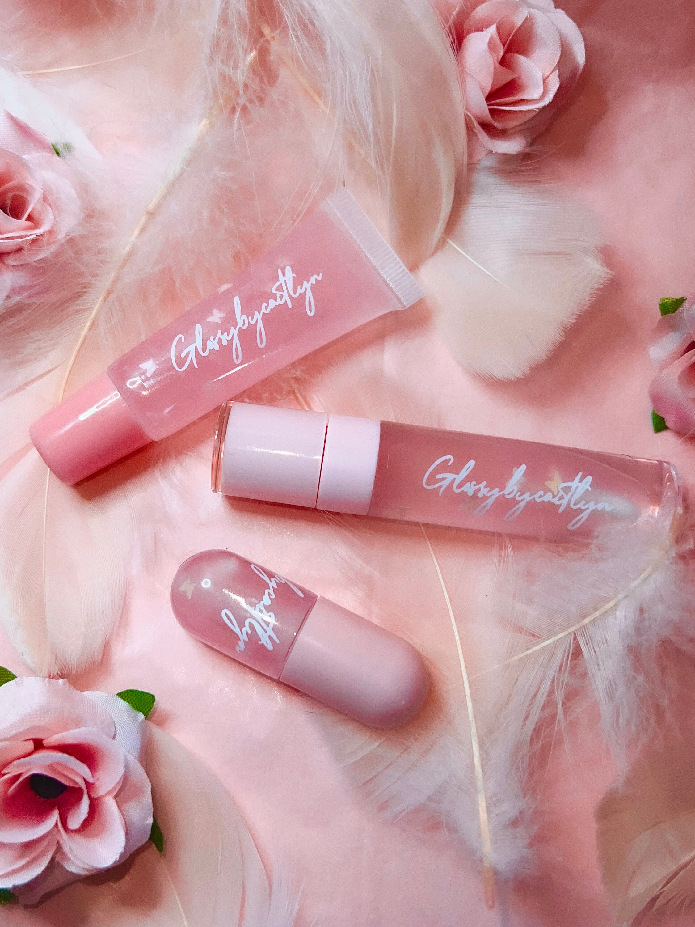 Flutter, Strawberry Butterfly Lip Gloss - Etsy