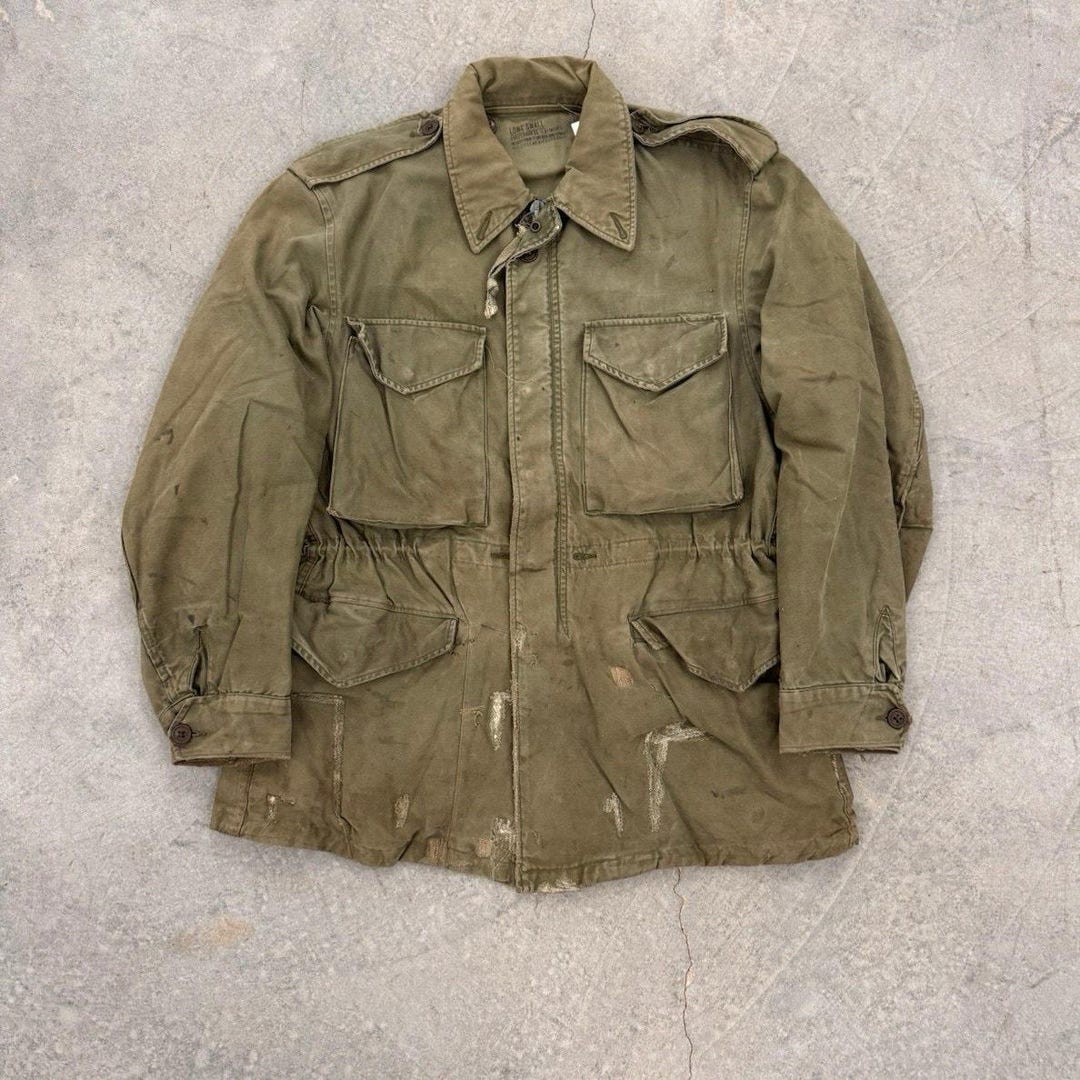 M-1951 Field Jacket Long Small 1951 Contract Korean War Era Field Worn ...