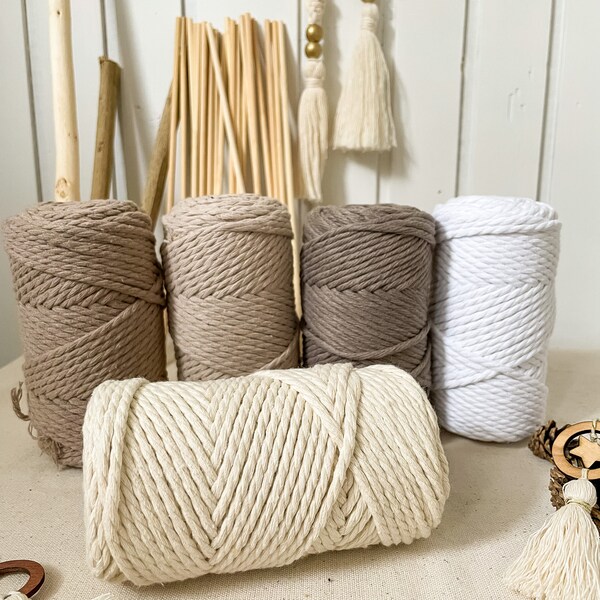 Macrame Cord 3mm - Etsy