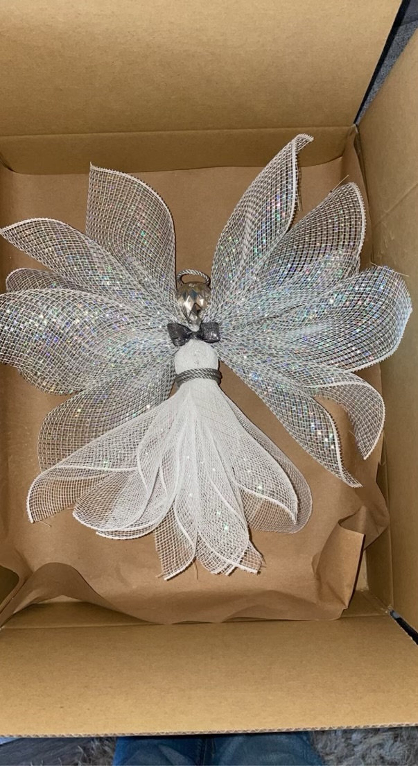 Angel Christmas Tree Topper - Etsy Canada