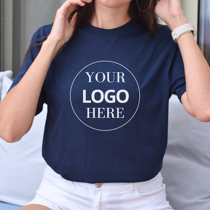 Custom Logo Shirt, Business Logo Shirt, Custom Text Tee, Custom Tshirt ...