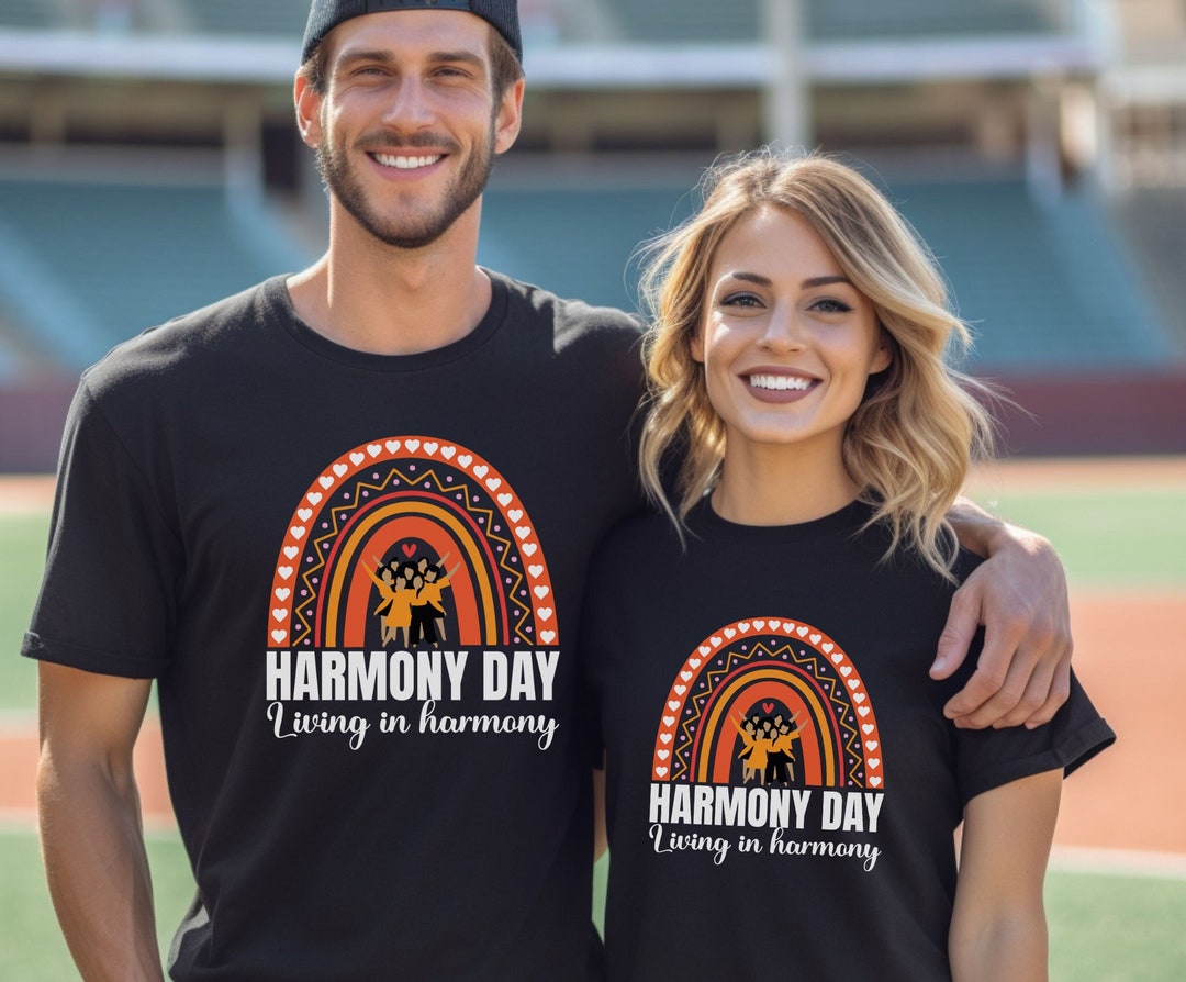 HARMONY DAY T-shirt,21 March Shirt,matching Teacher Harmony Day Shirt ...
