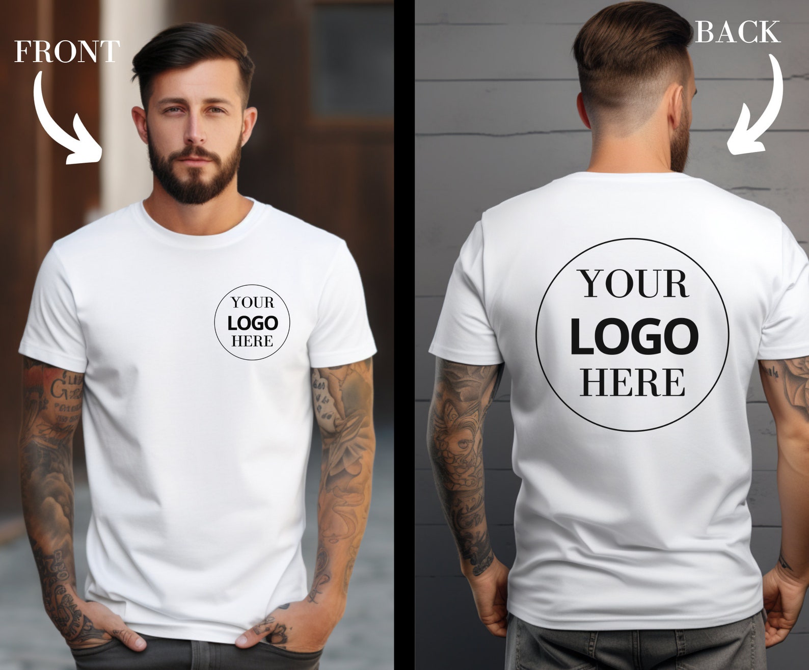 Custom Logo Shirt, Business Logo Shirt, Custom Text Tee, Custom Tshirt ...