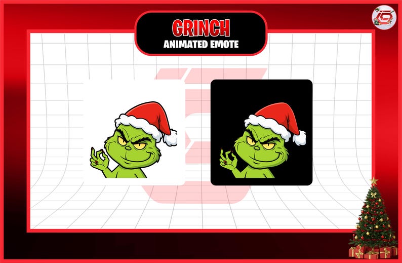 Animated Grinch Clock It Emote | Clock It Tap Fingers Meme | Twitch ...