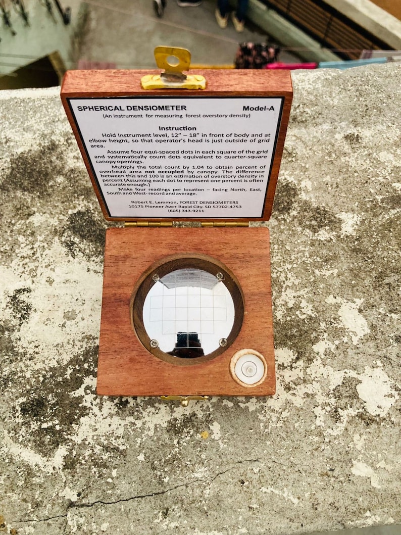 Convex Spherical Crown Densiometer -essential Tool for Scientific ...