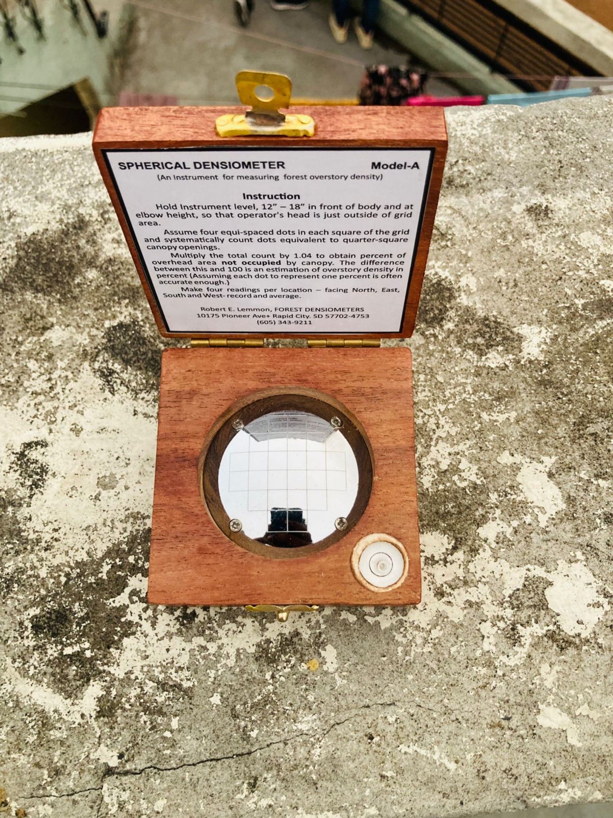 Convex Spherical Crown Densiometer -essential Tool for Scientific ...