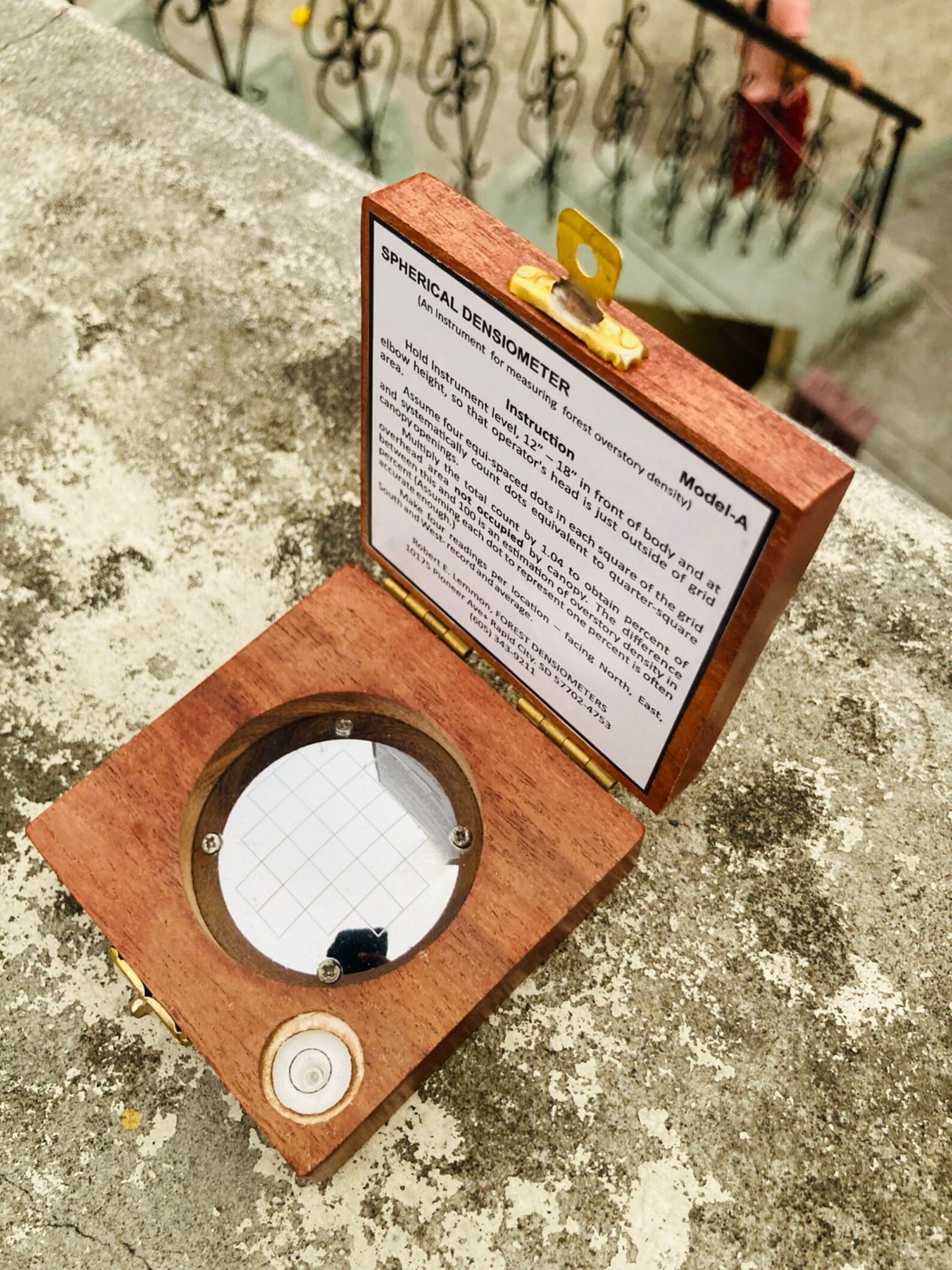 Convex Spherical Crown Densiometer -essential Tool for Scientific ...