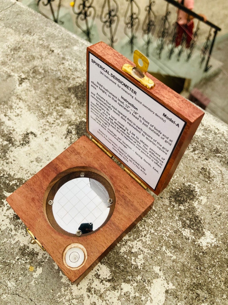 Convex Spherical Crown Densiometer -essential Tool for Scientific ...