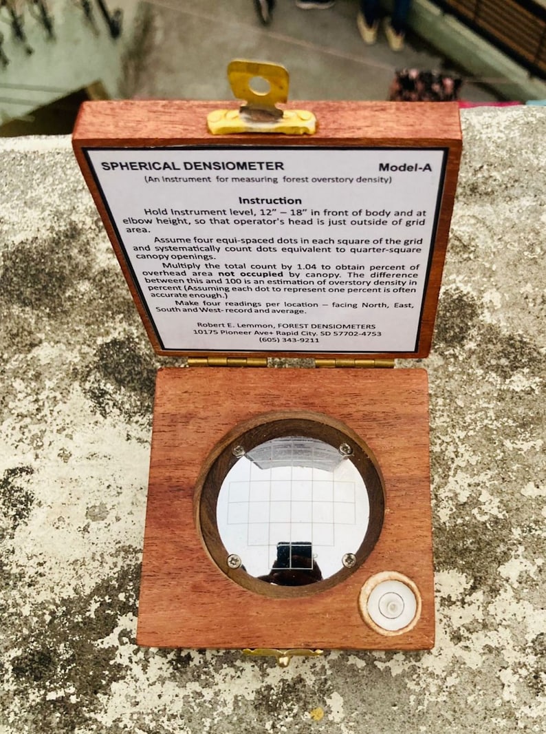 Convex Spherical Crown Densiometer ~ Spherical Densiometer -essential ...