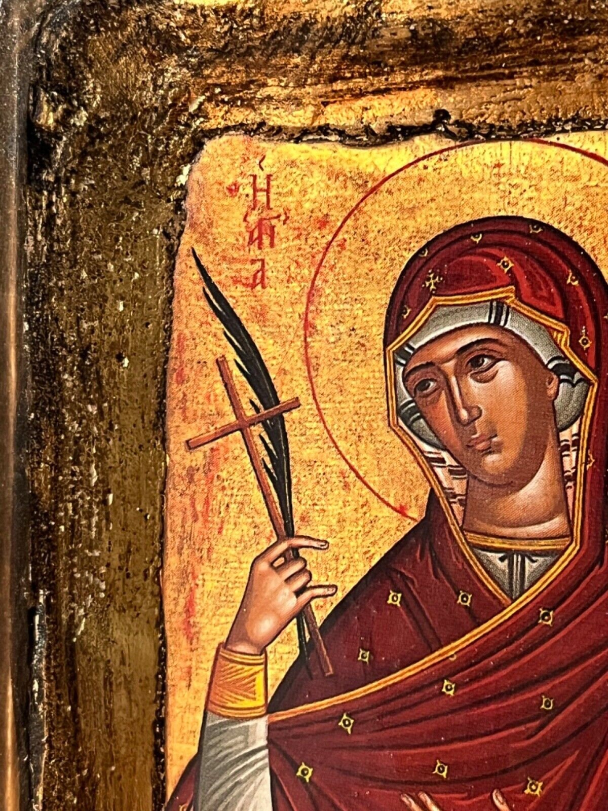 St Euphrosyne Handmade Greek Orthodox Euphrosyne of Alexandria Icon ...