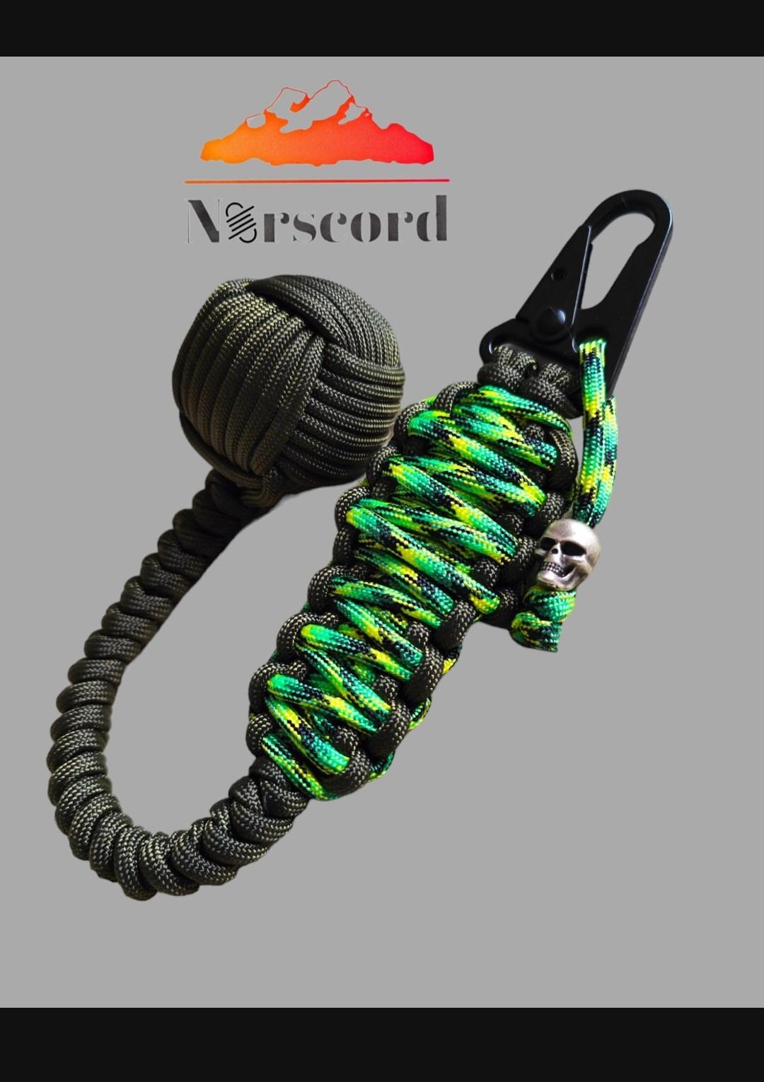 Large Paracord Monkey Fist Lanyard - EDC - Gifts - Be Prepared ...
