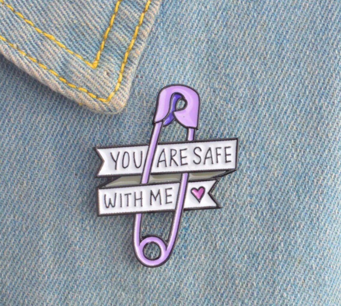 Quote Pins Collection Feminist Girl Power Kindness Wine Lover ...