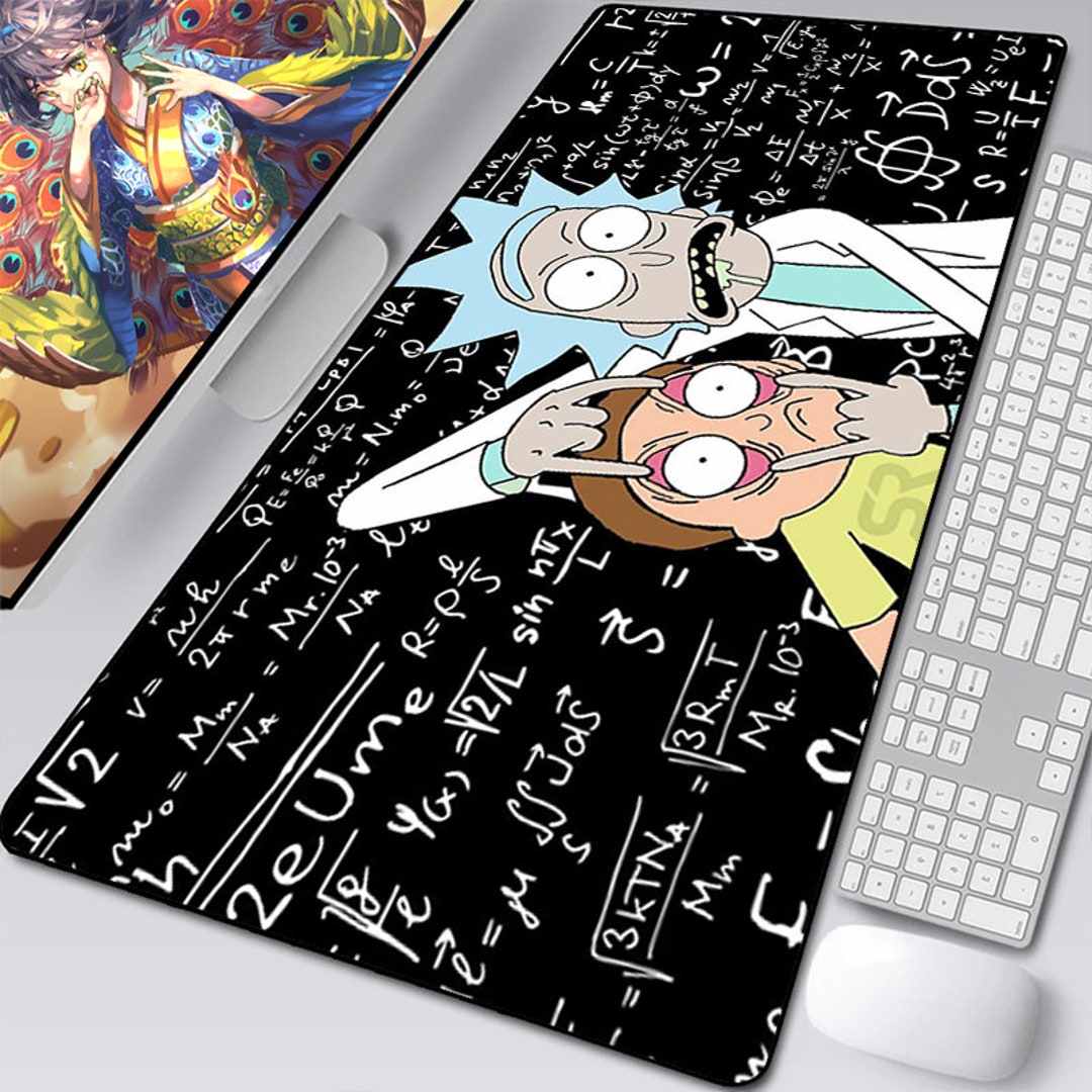 Rick and Morty Desk Mat Rick and Morty Mousepad Rick Sanchez - Etsy