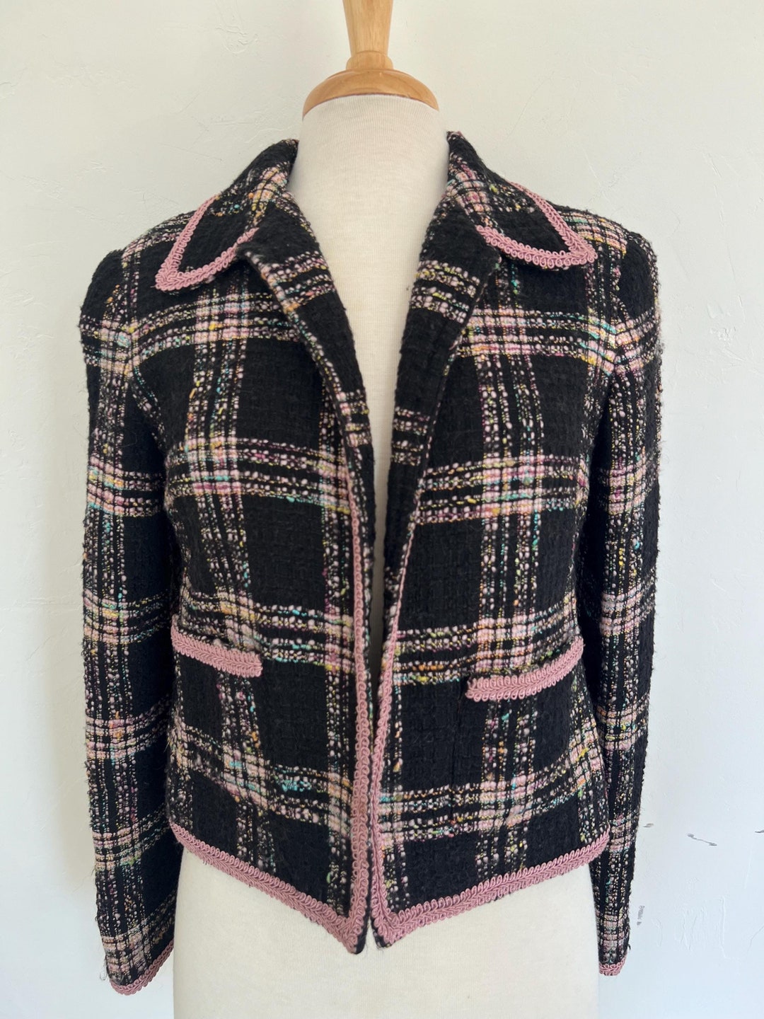 Vintage Earl Rutenberg Tweed Blazer Evening Jacket - Etsy