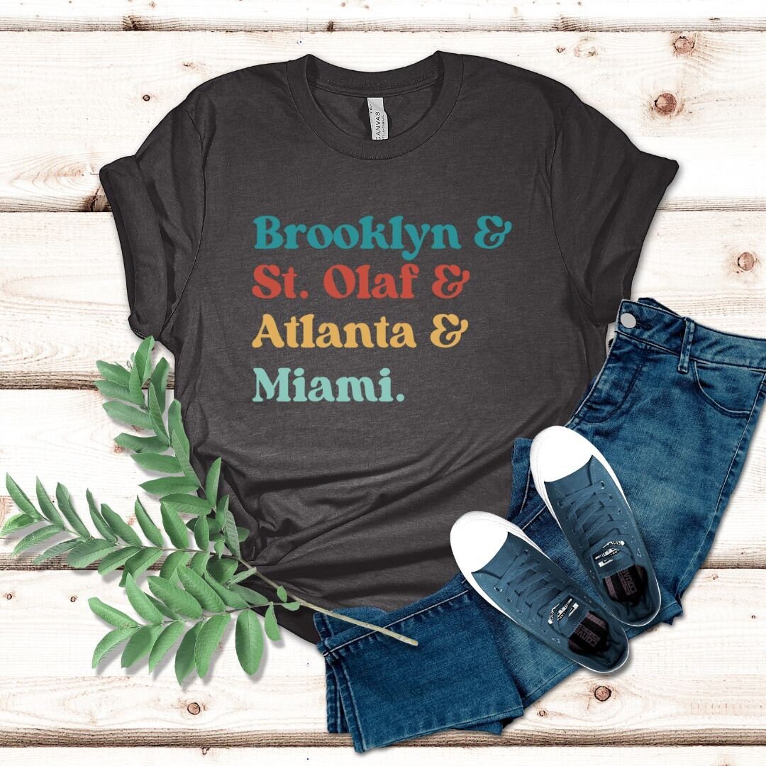 Golden Girls City Shirt Golden Girls Names TV Land Lover Cute - Etsy