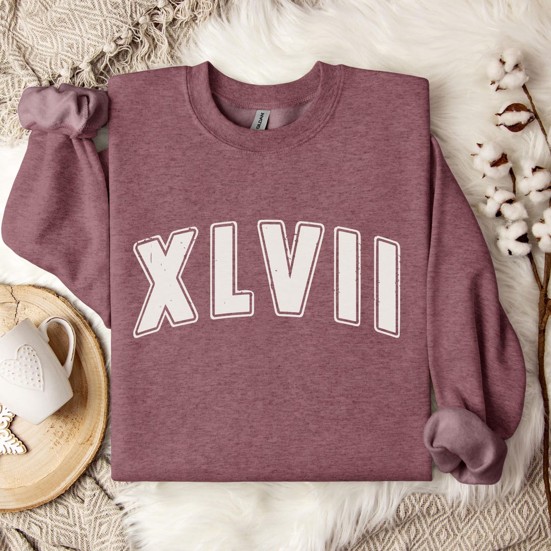 Trump Crewneck 2024 MAGA Donald Trump Merch 47 Roman Numerals ...