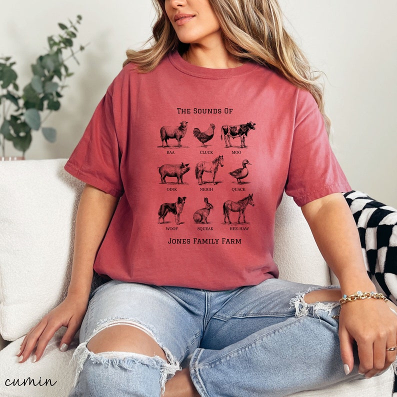 Personalized Family Farm Shirt Family Homestead Shirt Custom Family ...
