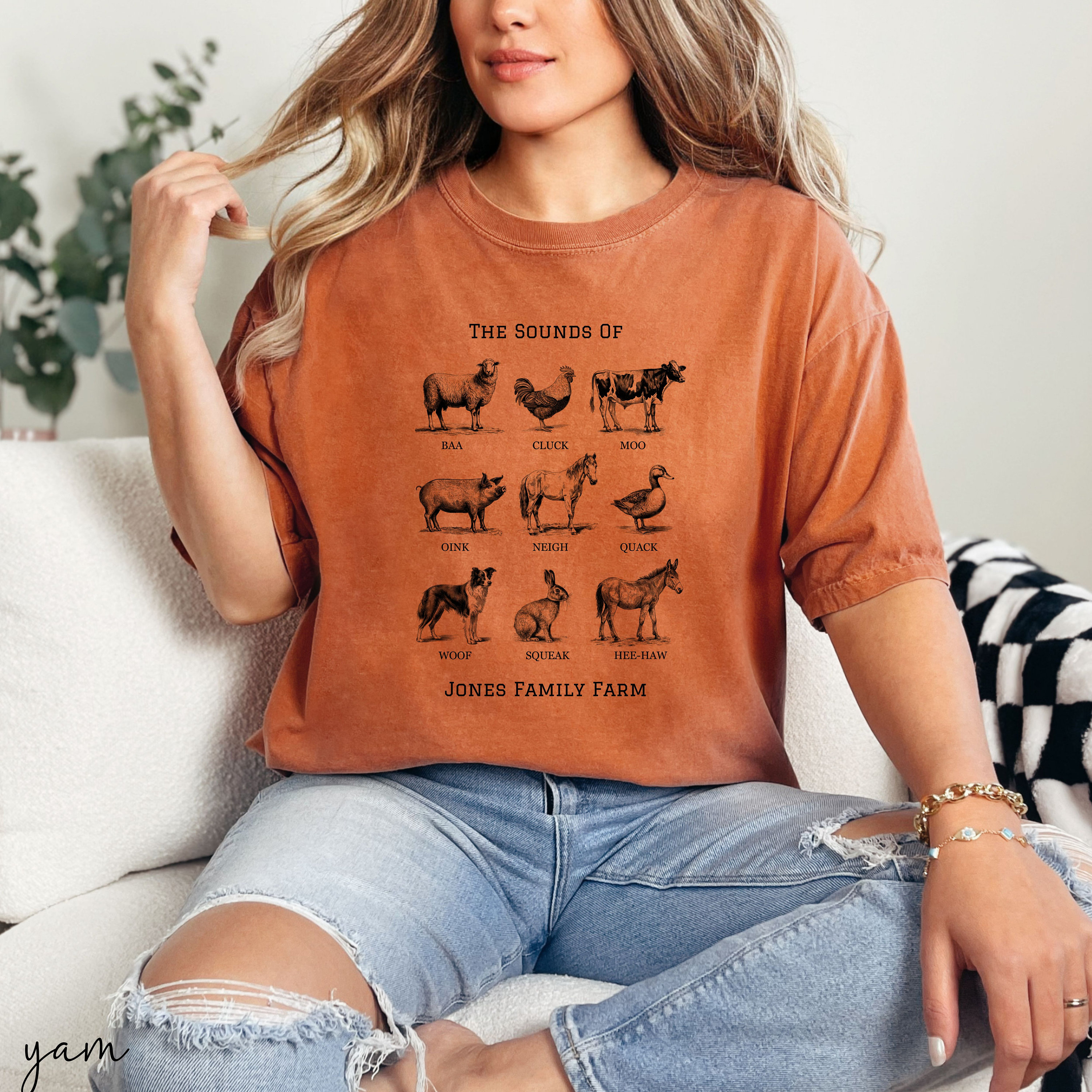 Personalized Family Farm Shirt Family Homestead Shirt Custom Family ...