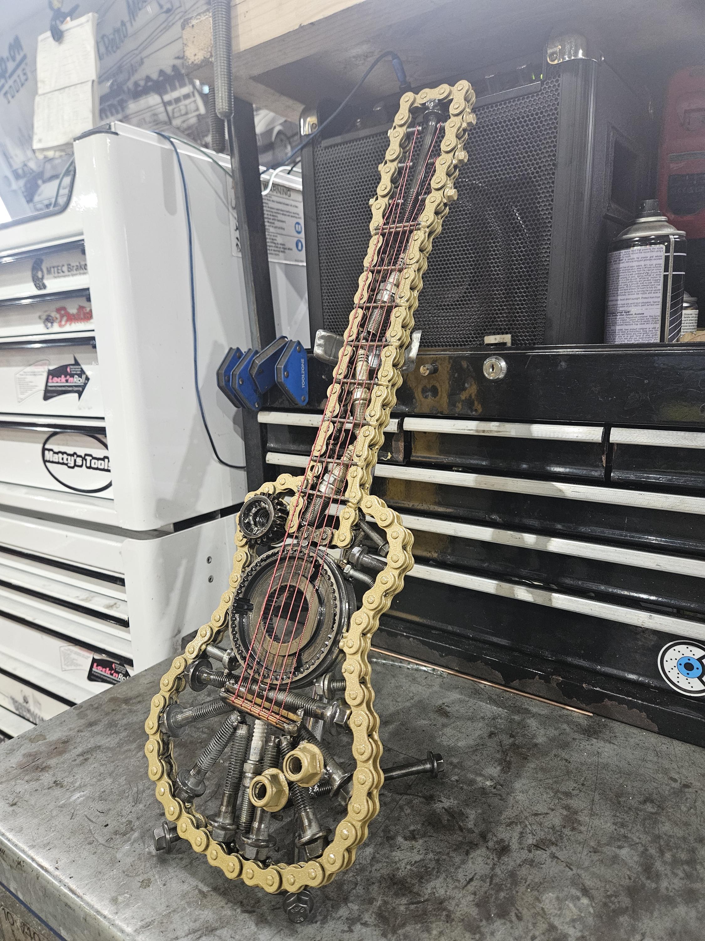 Metal Guitar Hand Made to Order - Etsy