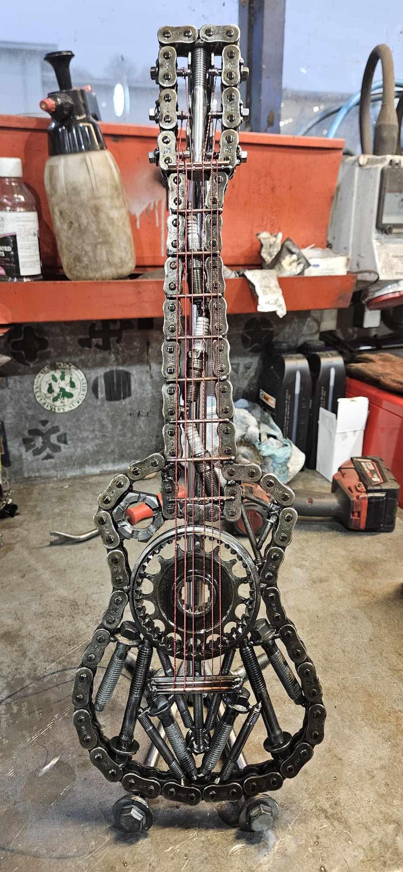 Metal Guitar Hand Made to Order - Etsy