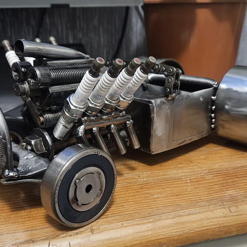 Scrap Metal Art - Etsy