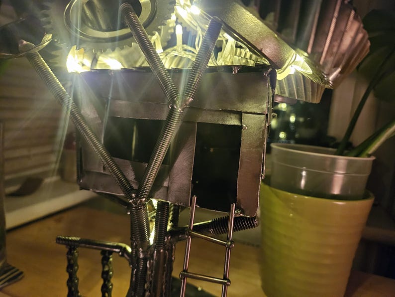 Metal Treehouse Sculpture - Etsy