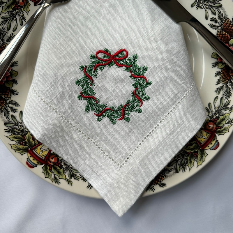 Embroidered Napkins - Etsy