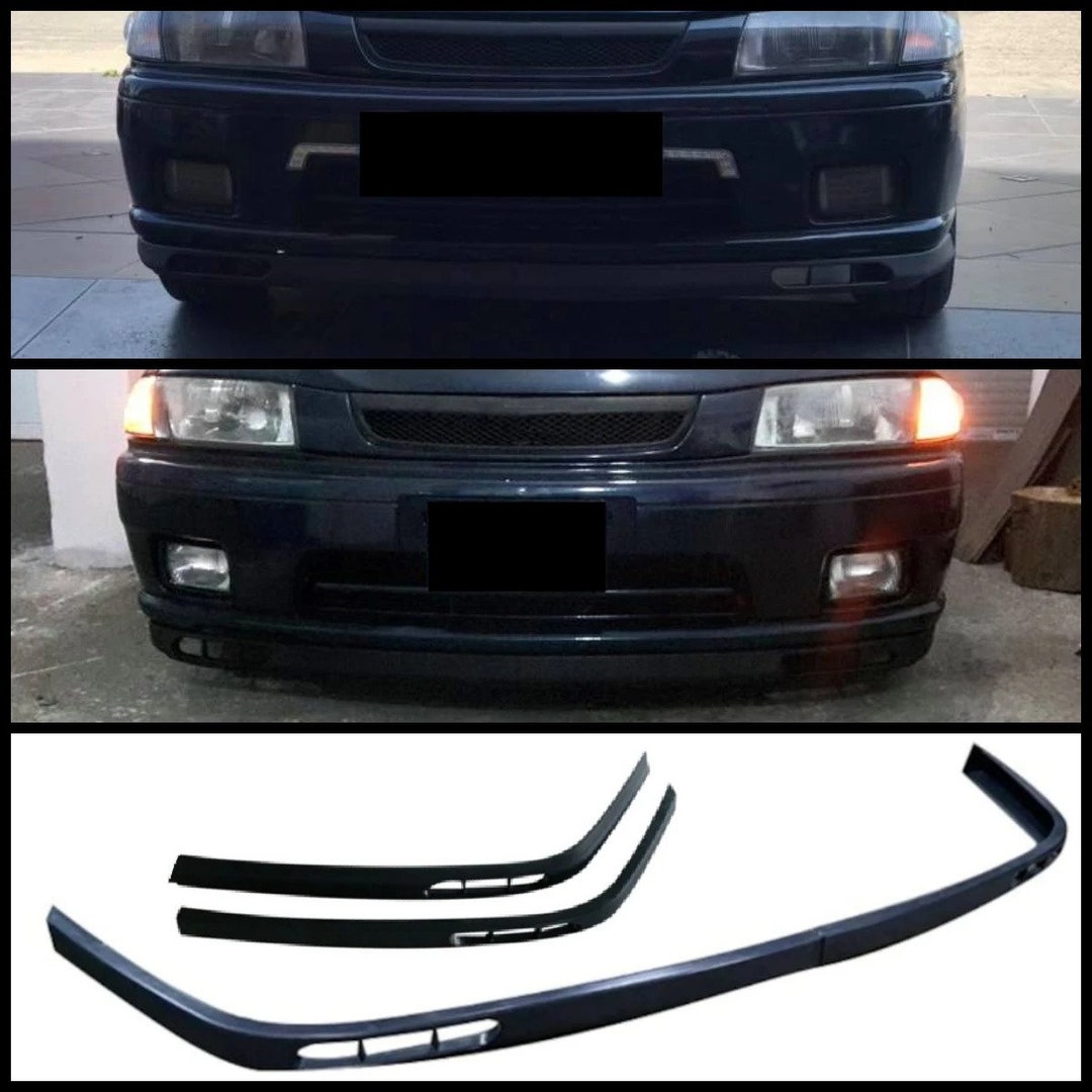 For Mazda 323 Front Bumper Laguna Splitter Lip Euro Spoiler Universal 2 ...
