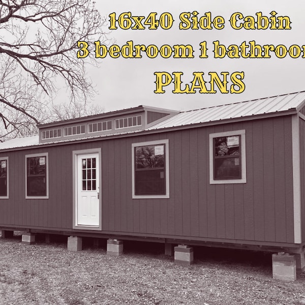 16x40 House Plans (You'll Enjoy) - Etsy