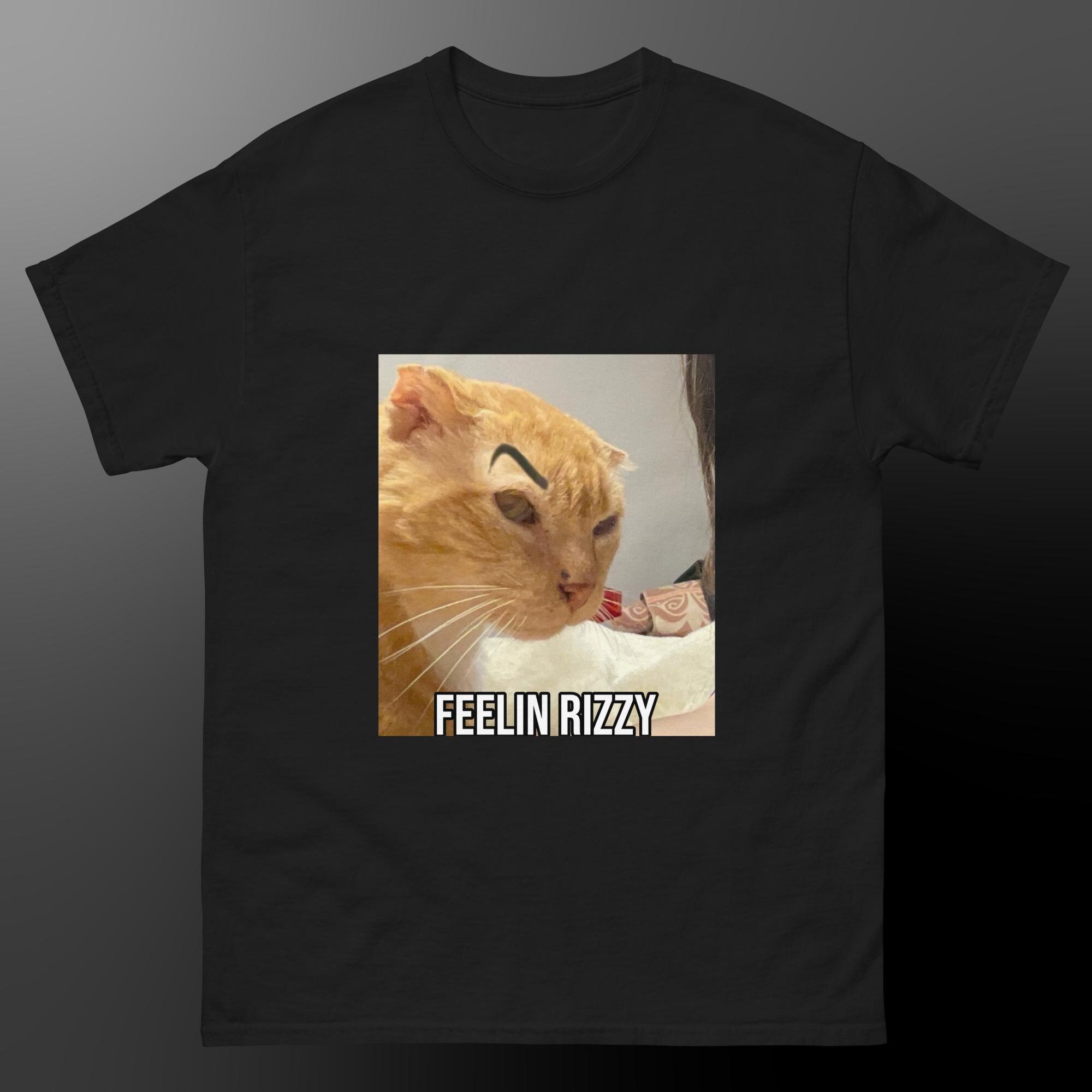 Feelin Rizzy Meme T-shirt - Etsy
